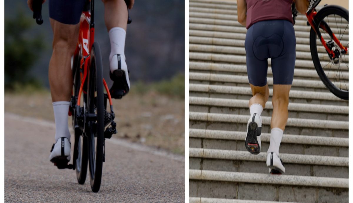 Así son las calas XS Road Cleats: alto rendimiento al ped...