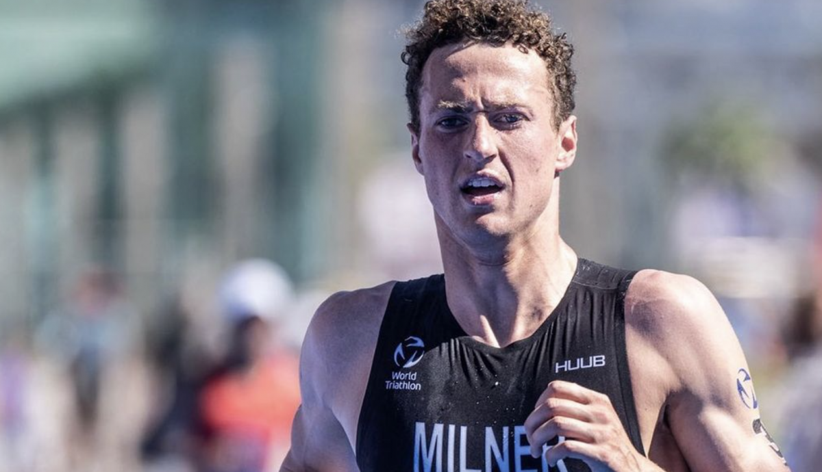 Hugo Milner, el triatleta que corre más que Alex Yee: ¡28...