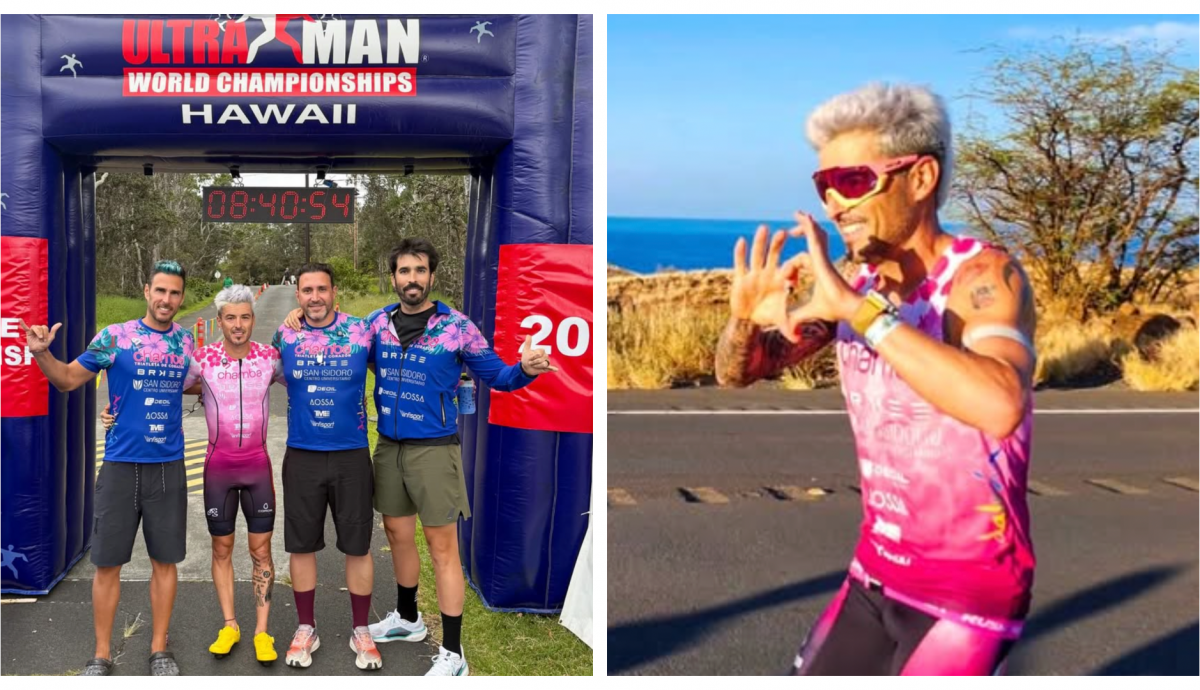 'Chamba', abonado el podio del Mundial de Ultraman: “Qué...